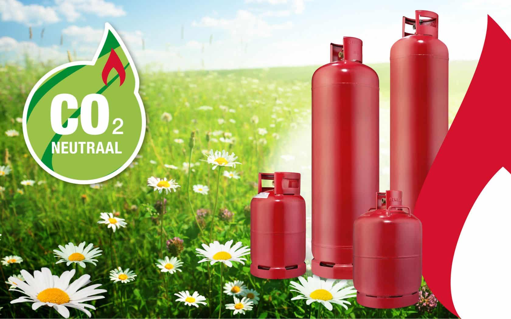 Gasflessen met propaan in 4 verschillende maten | Benegas